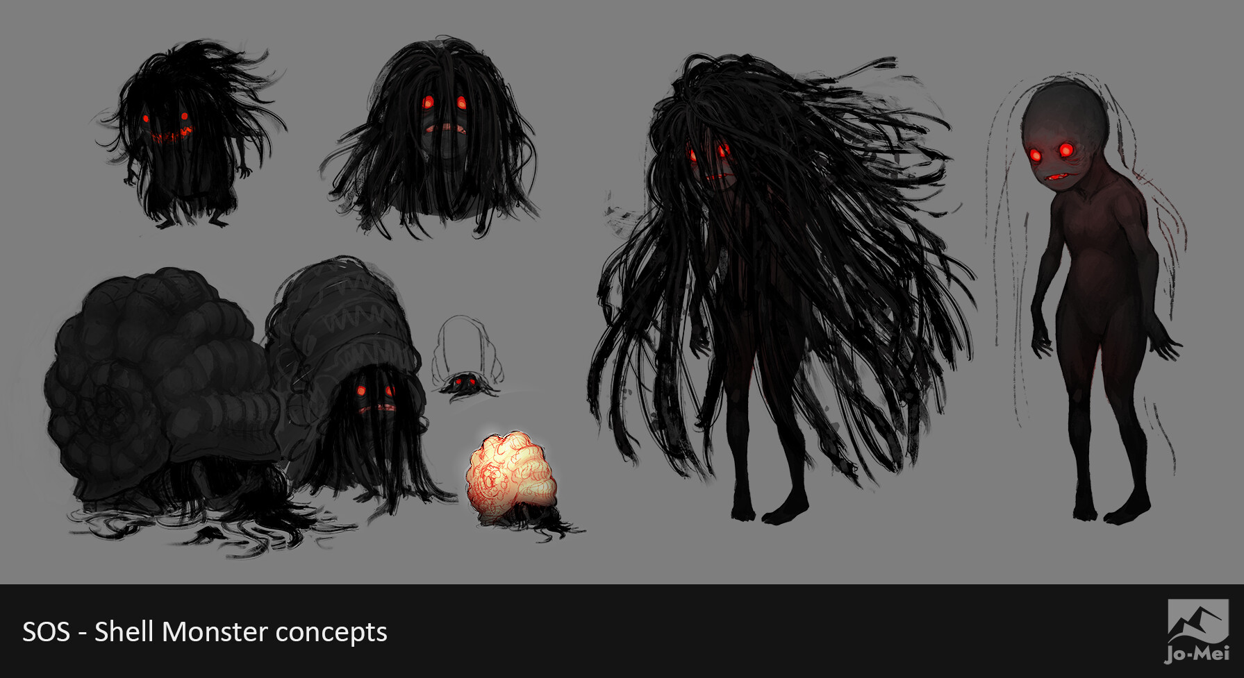 Sibylle Hell - Sea of Solitude - Shell Monster Concepts