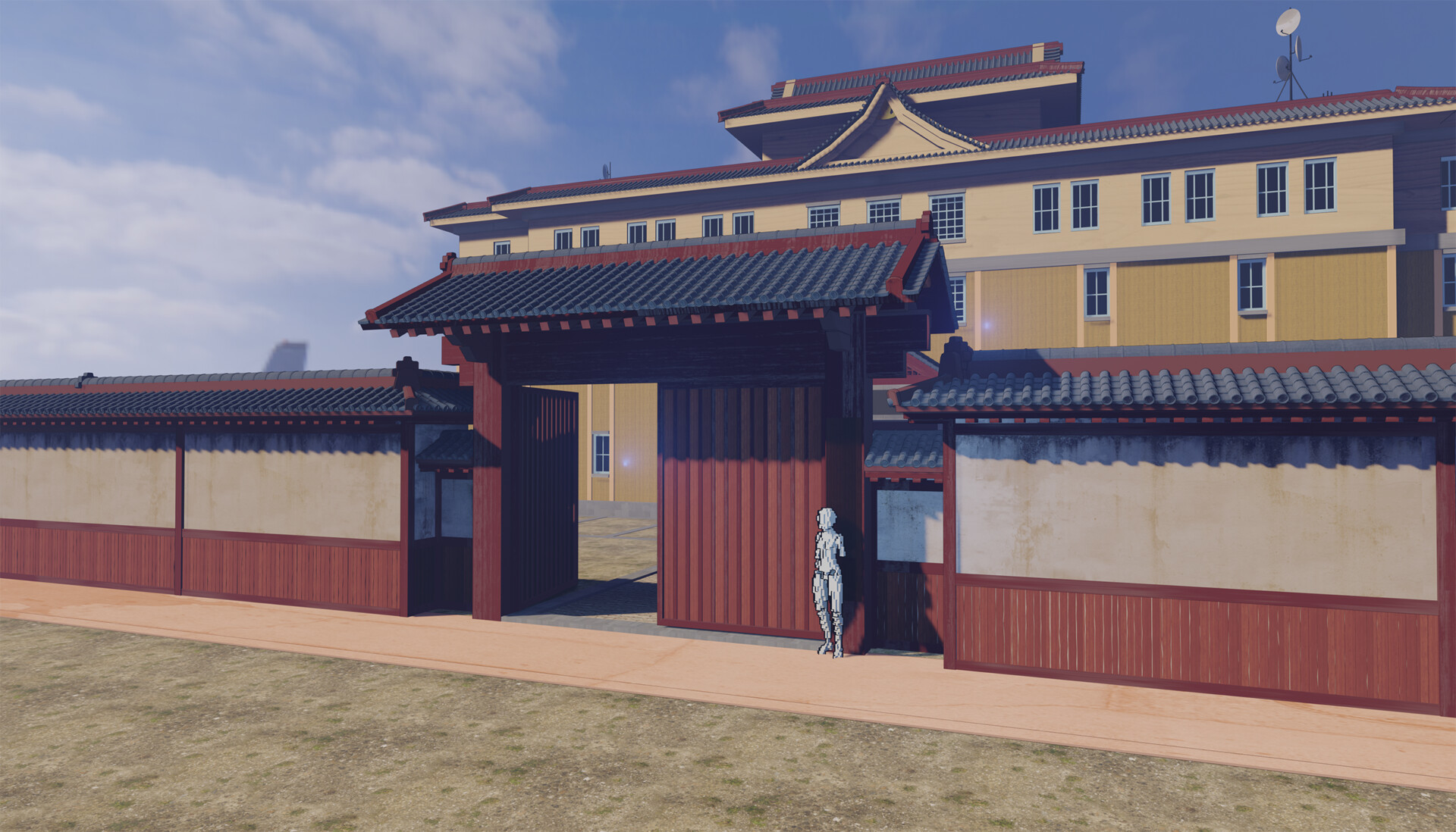 ArtStation - Japanese style architecture