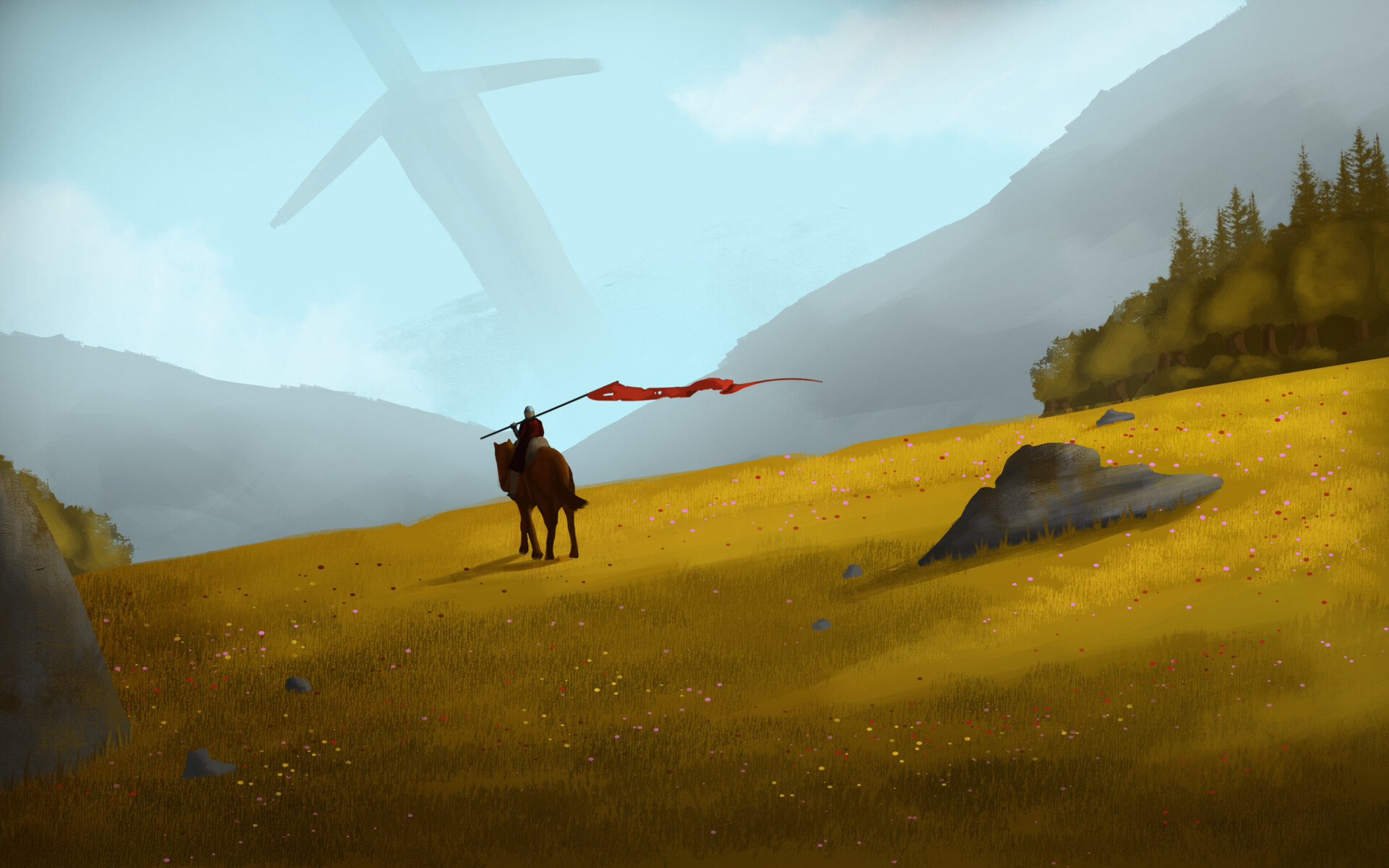 ArtStation - Sword landscape