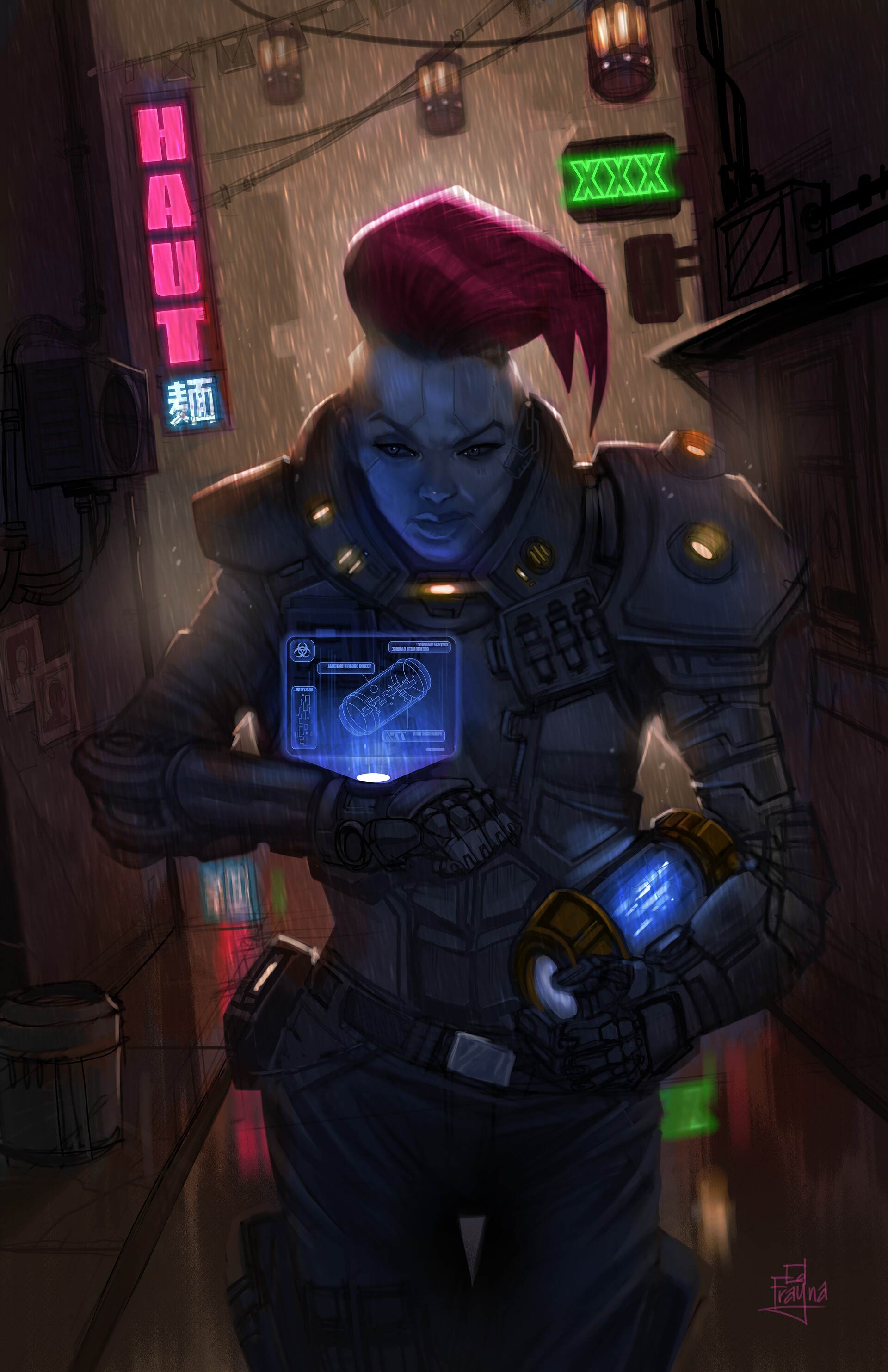 ArtStation - Cyber Noir