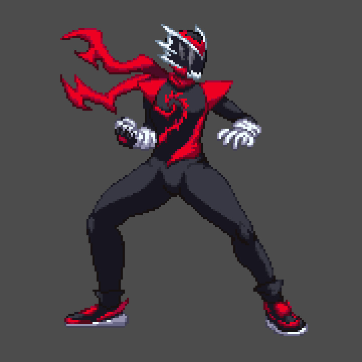 ArtStation - Inferno Girl Red Sprite