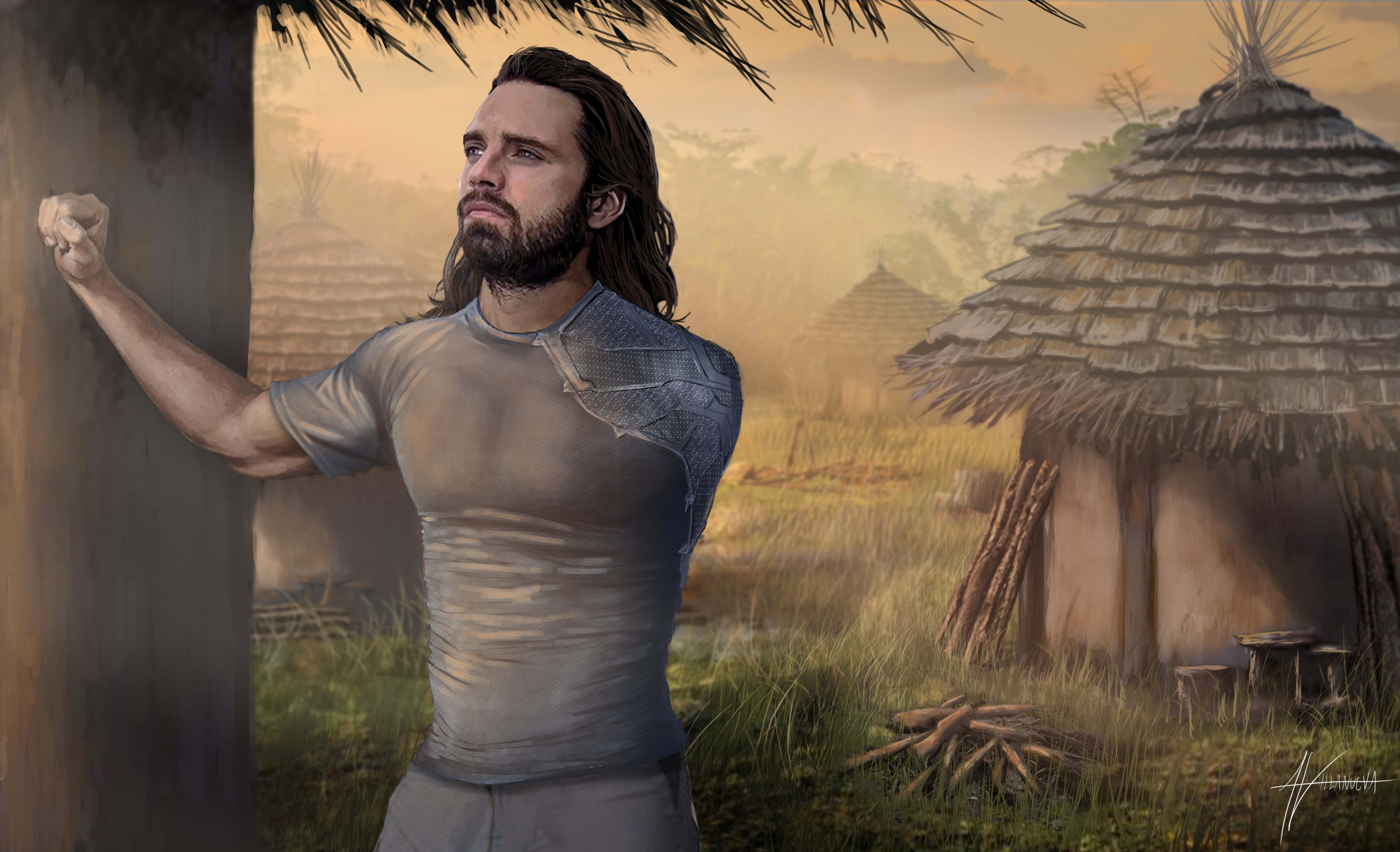 Alan Villanueva - Falcon and the Winter Soldier: Bucky's Wakanda ...