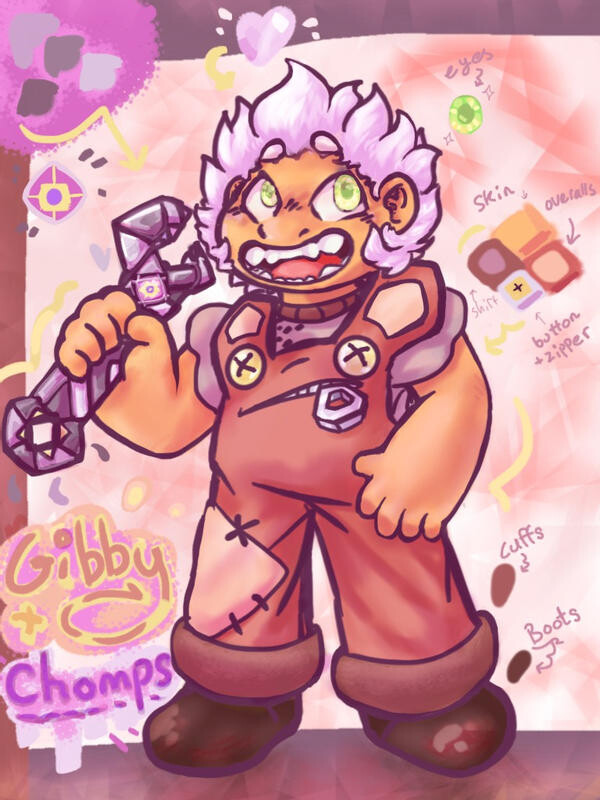 ArtStation - Character Reference: Gibby