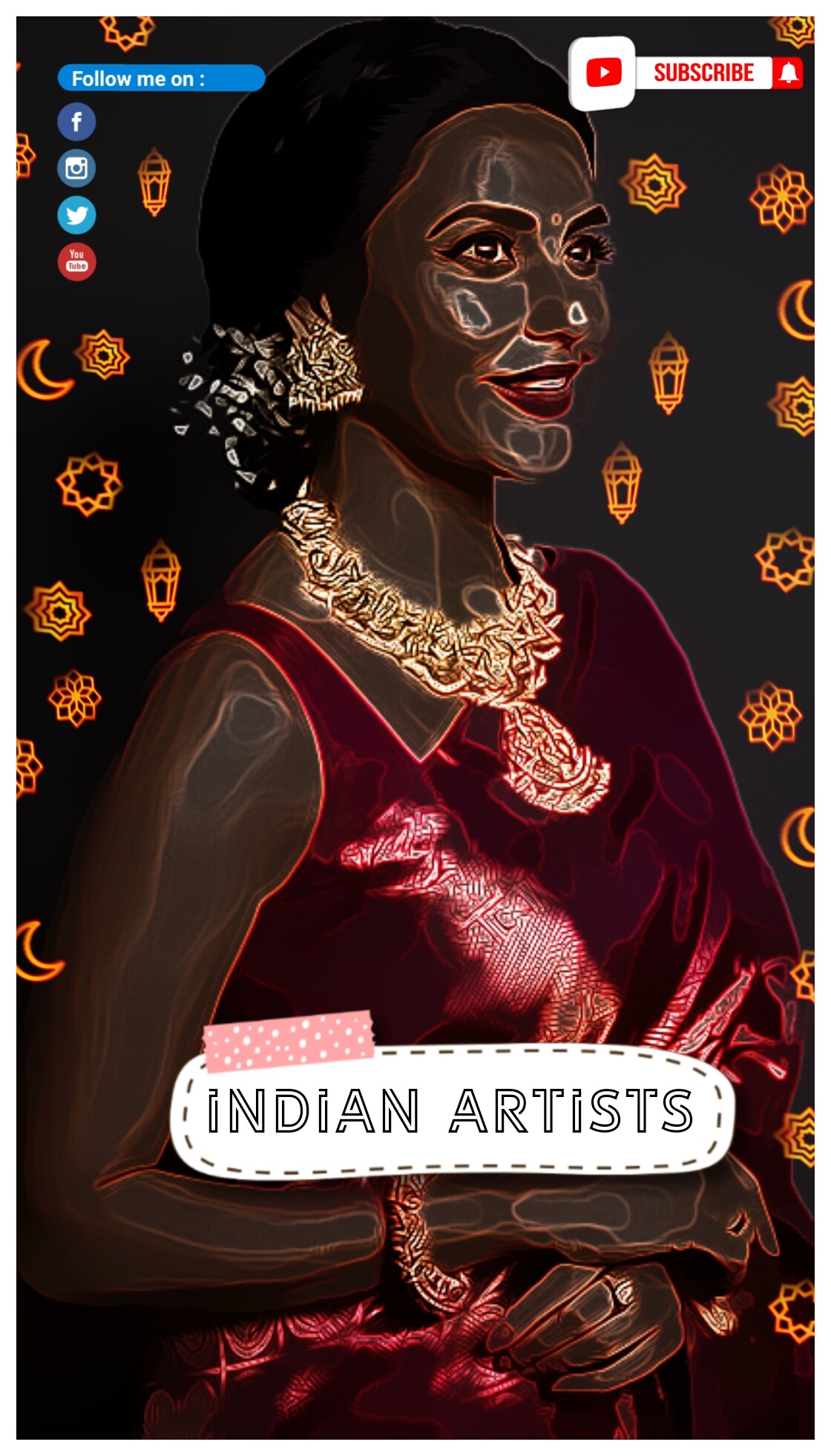 ArtStation - Priya Anand Neon Art