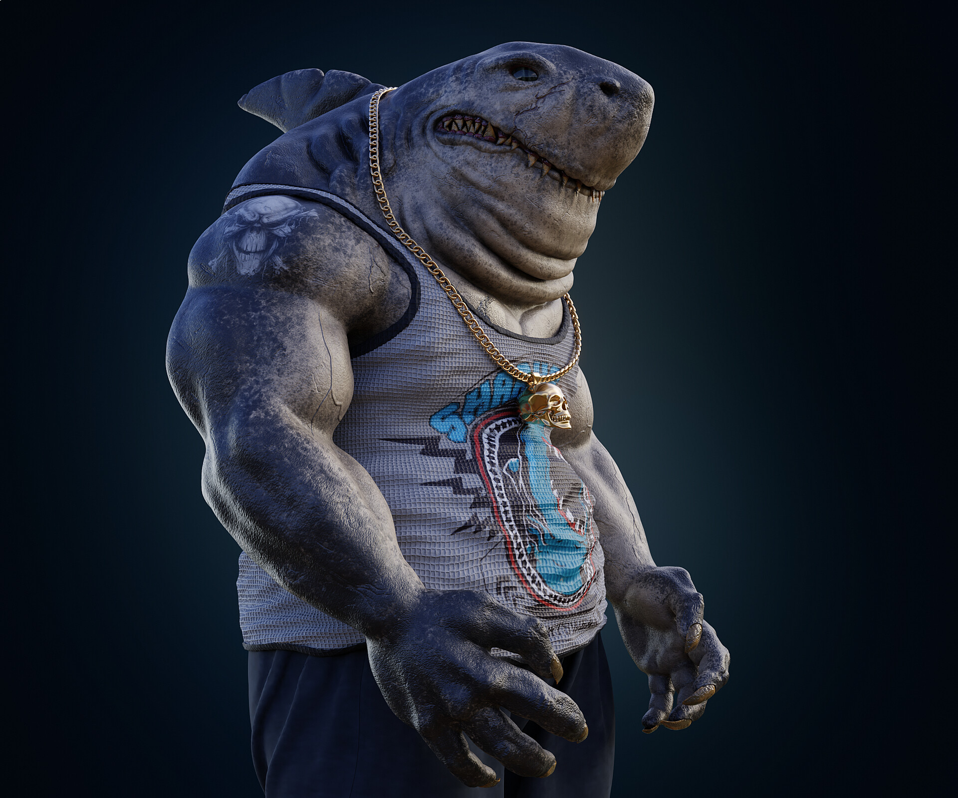 ArtStation - King Shark