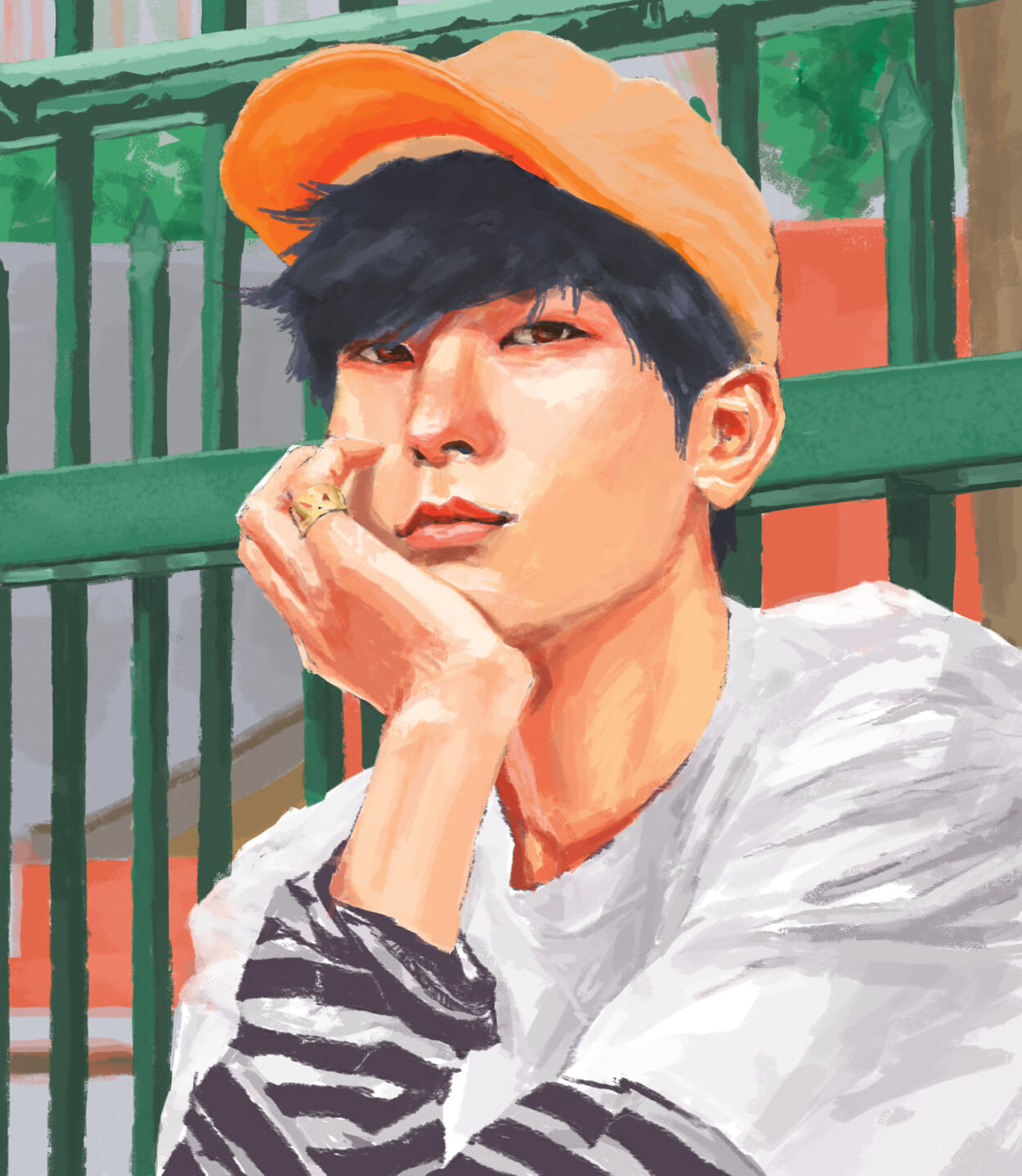 ArtStation - Commission - SEVENTEEN's Wonwoo