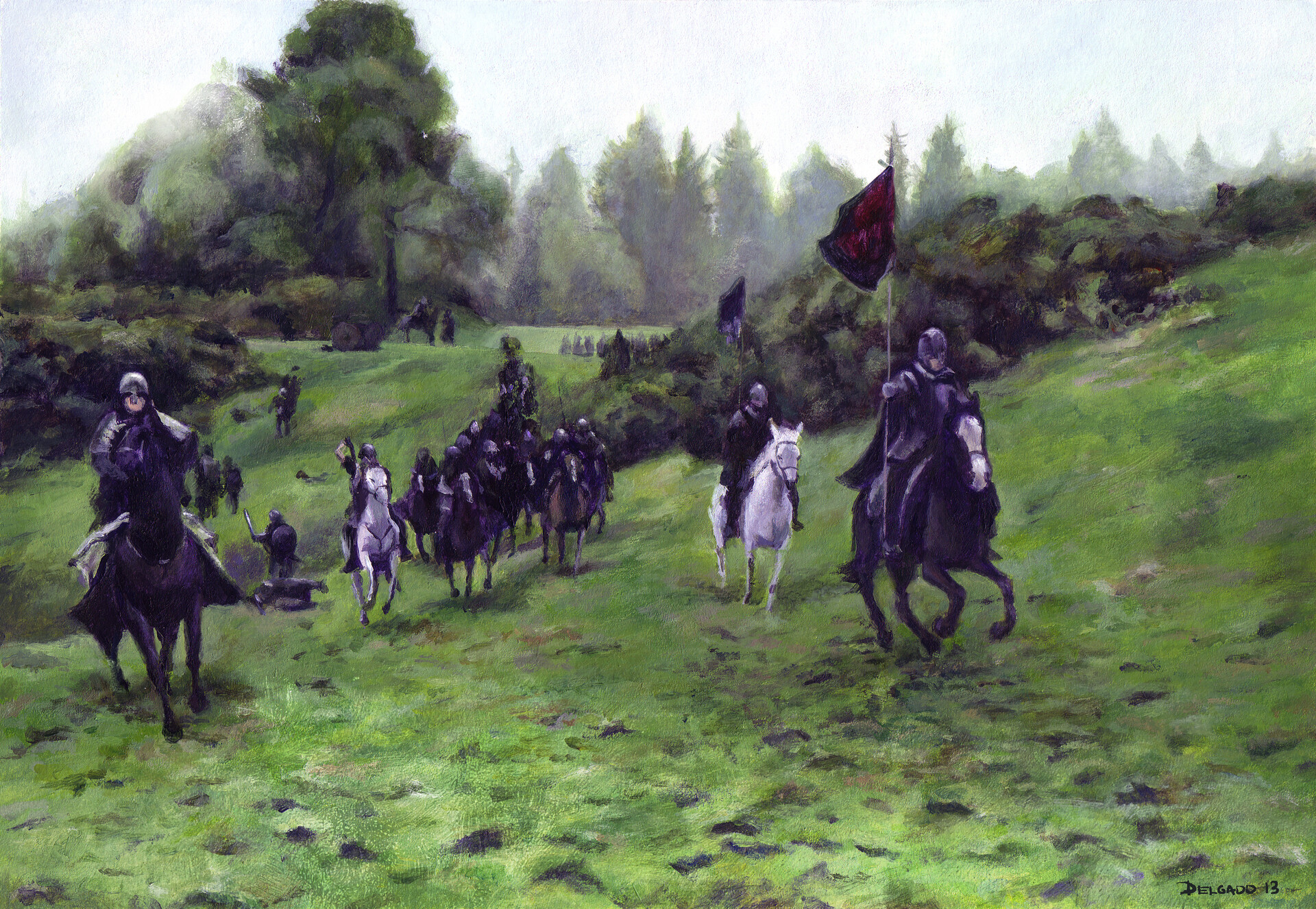 ArtStation - Cavalry Charge