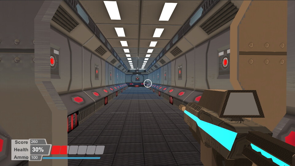 ArtStation - Sci-fi FPS game made with Unity