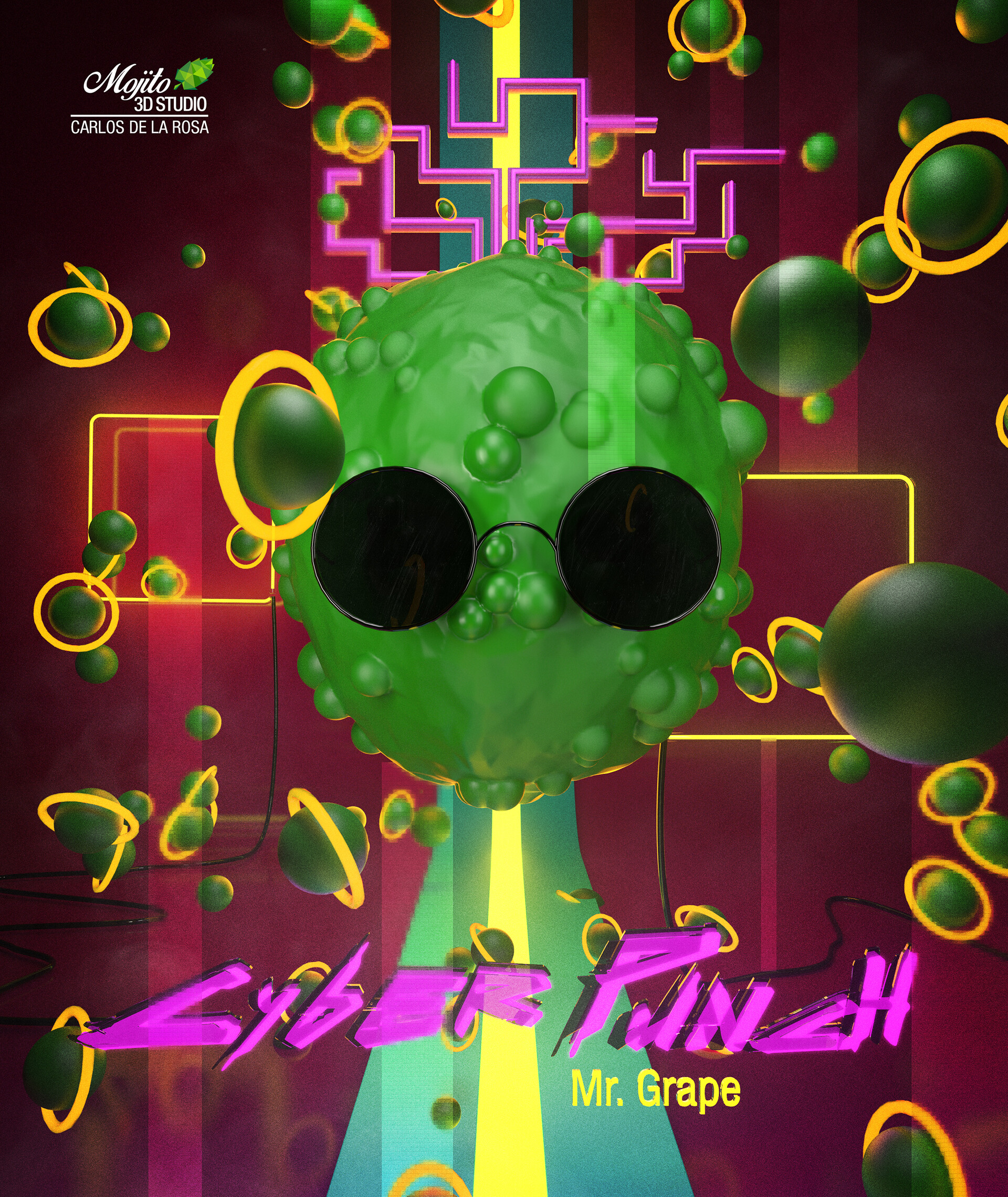 ArtStation - Cyber Punch... Mr.Lemon