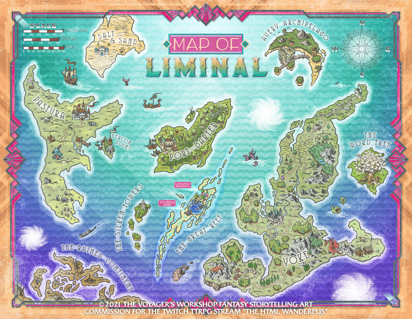 ArtStation - Map of Liminal