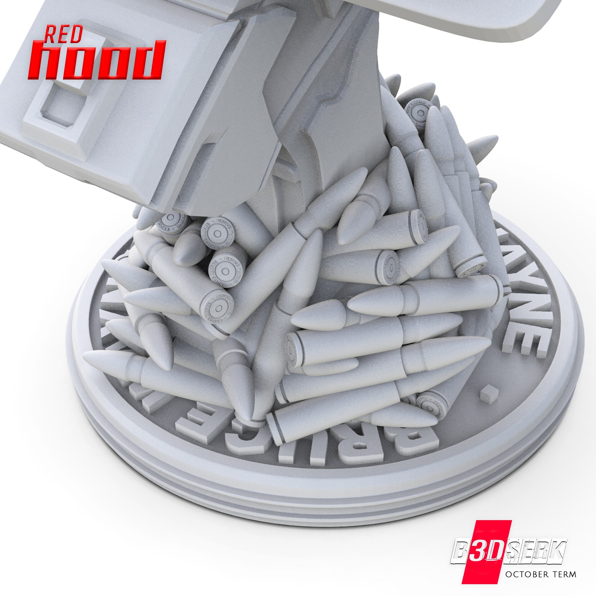 Mauricio Garcia - Red Hood / Bust / B3DSERK