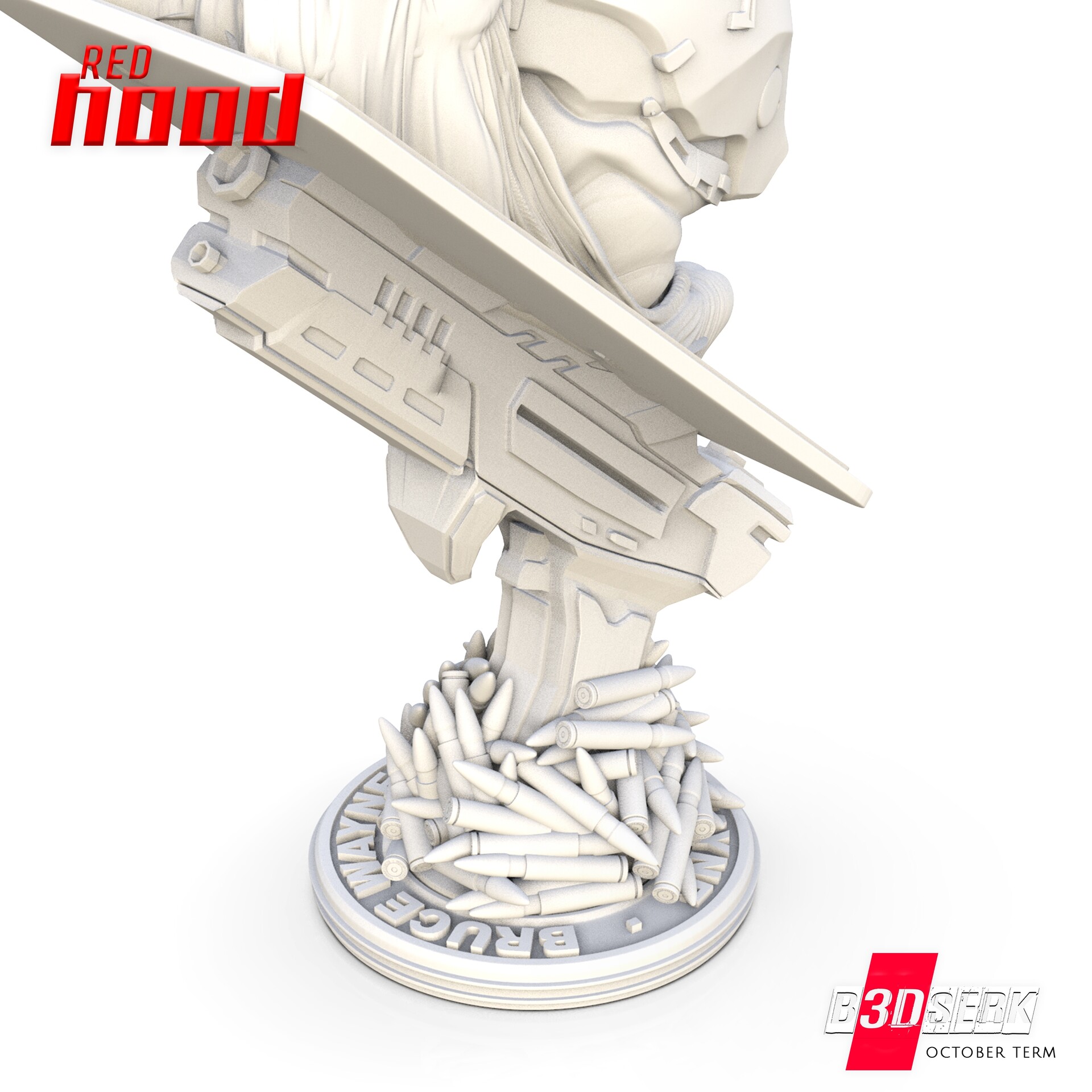 Mauricio Garcia - Red Hood / Bust / B3DSERK