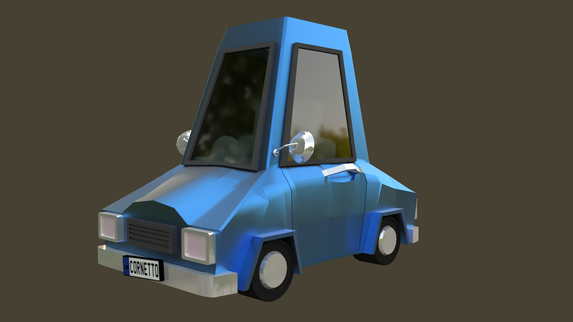 ArtStation - Cornetto Trilogy - Hot Fuzz Vehicle Model