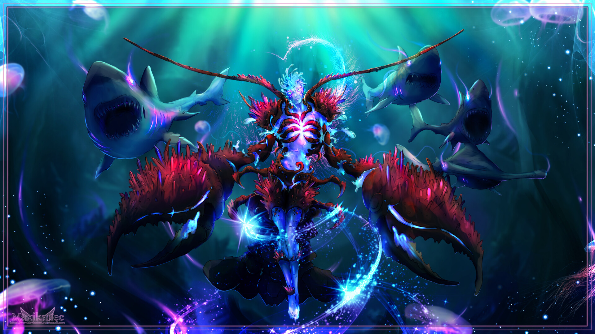 ArtStation - Water Lady