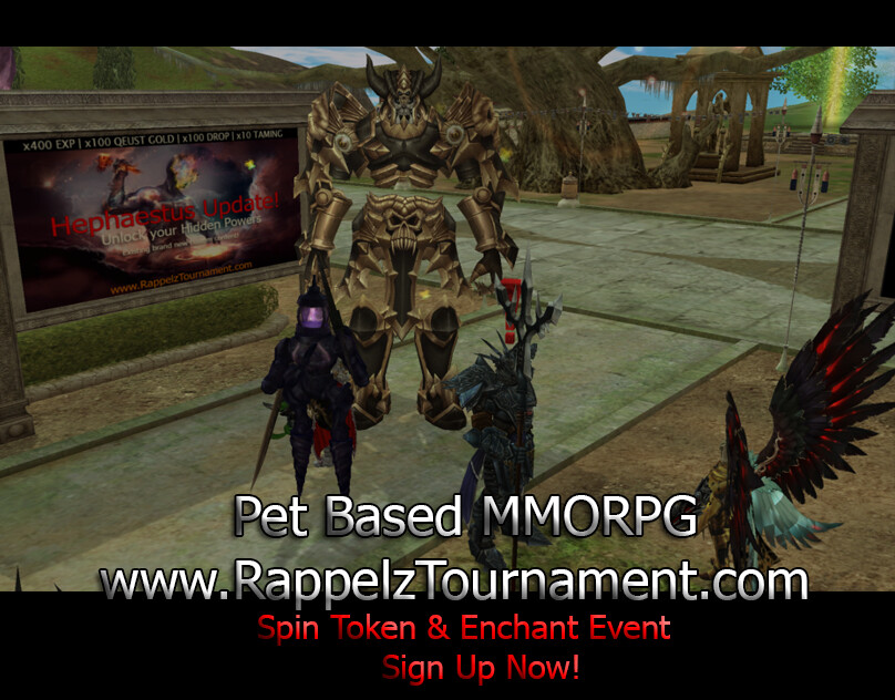 ArtStation - Spin Token & Enchant Event! - RappelzTournament Pet Based ...