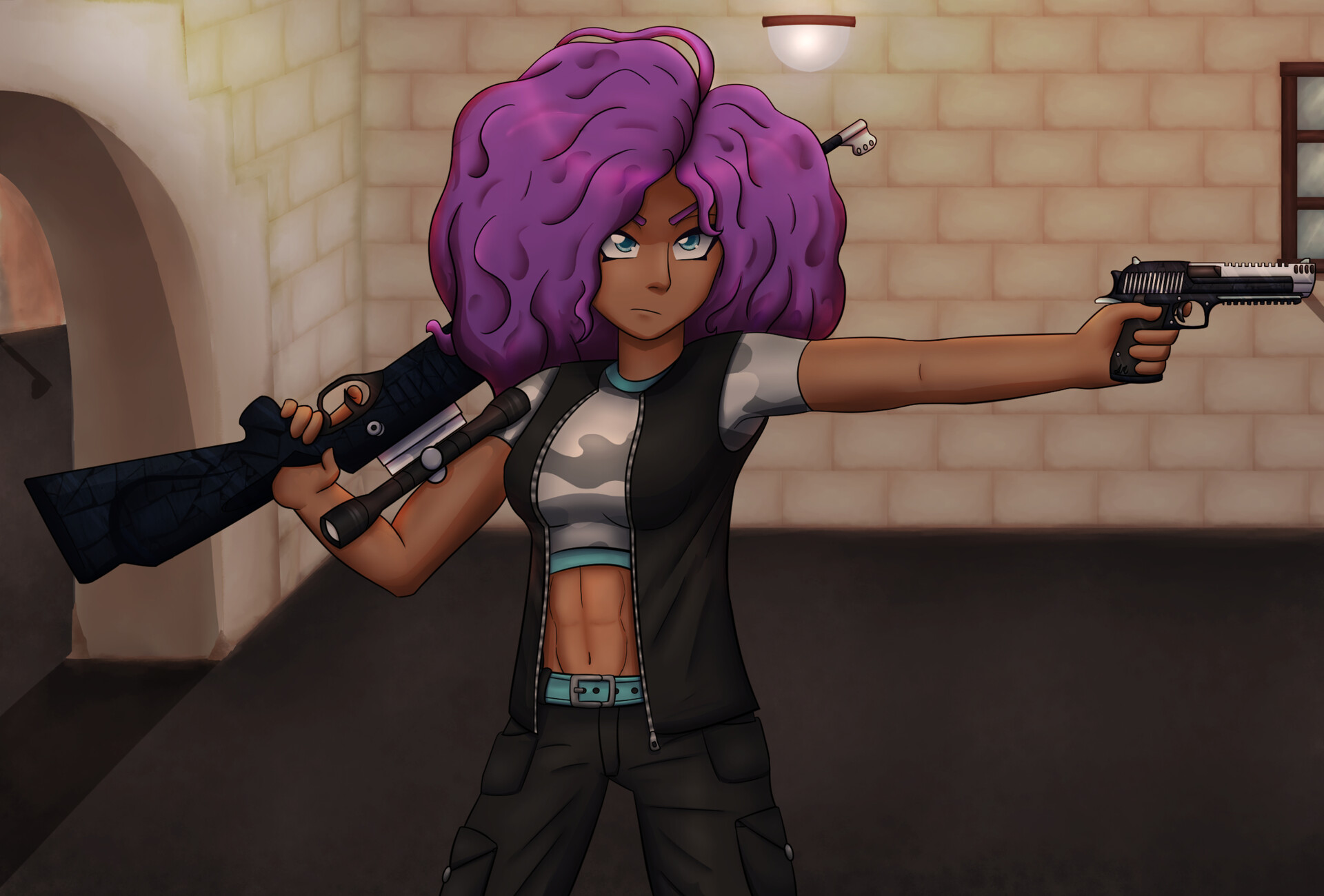 ArtStation - Fate In a Bullet