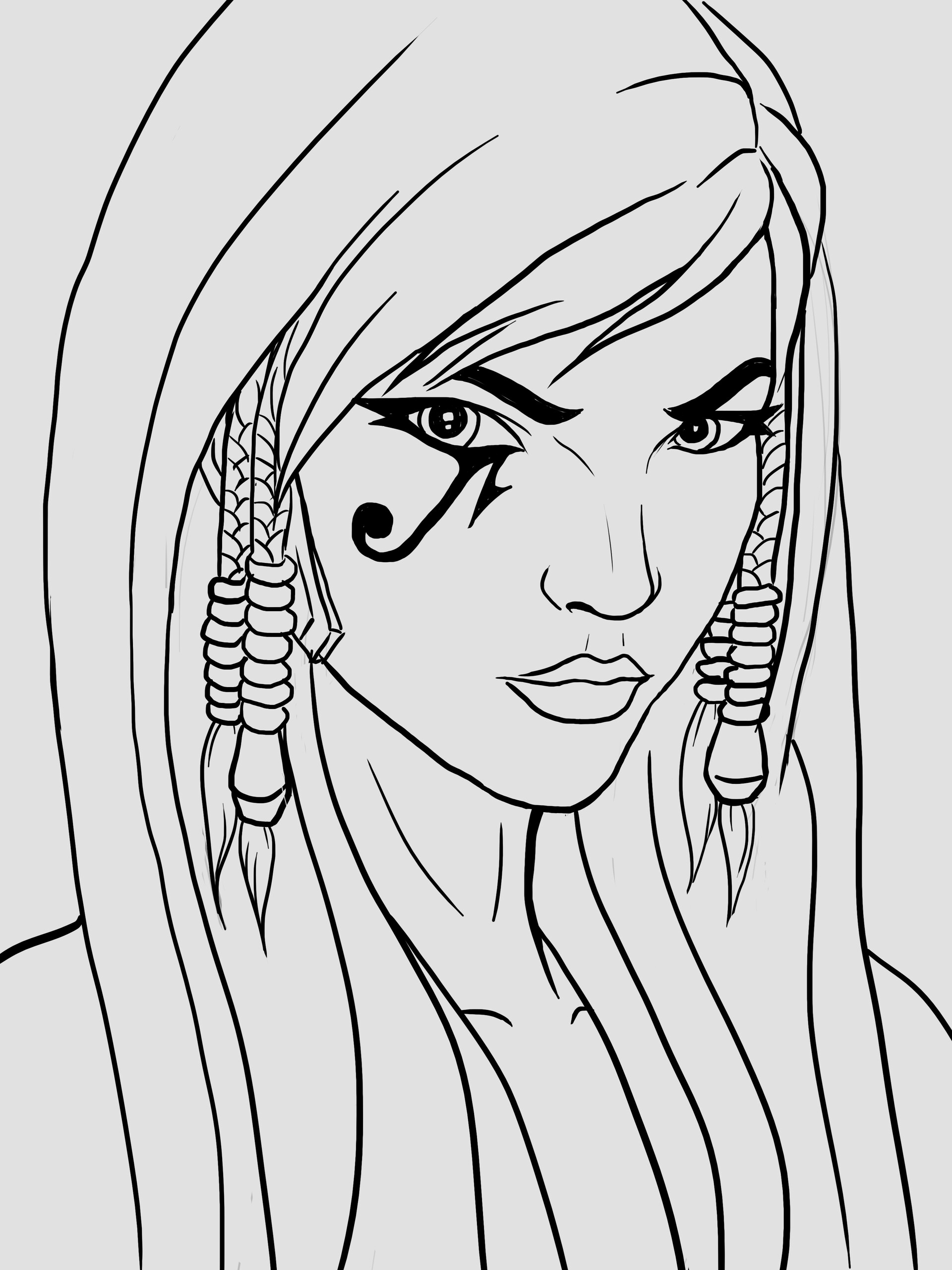 how to draw overwatch pharah