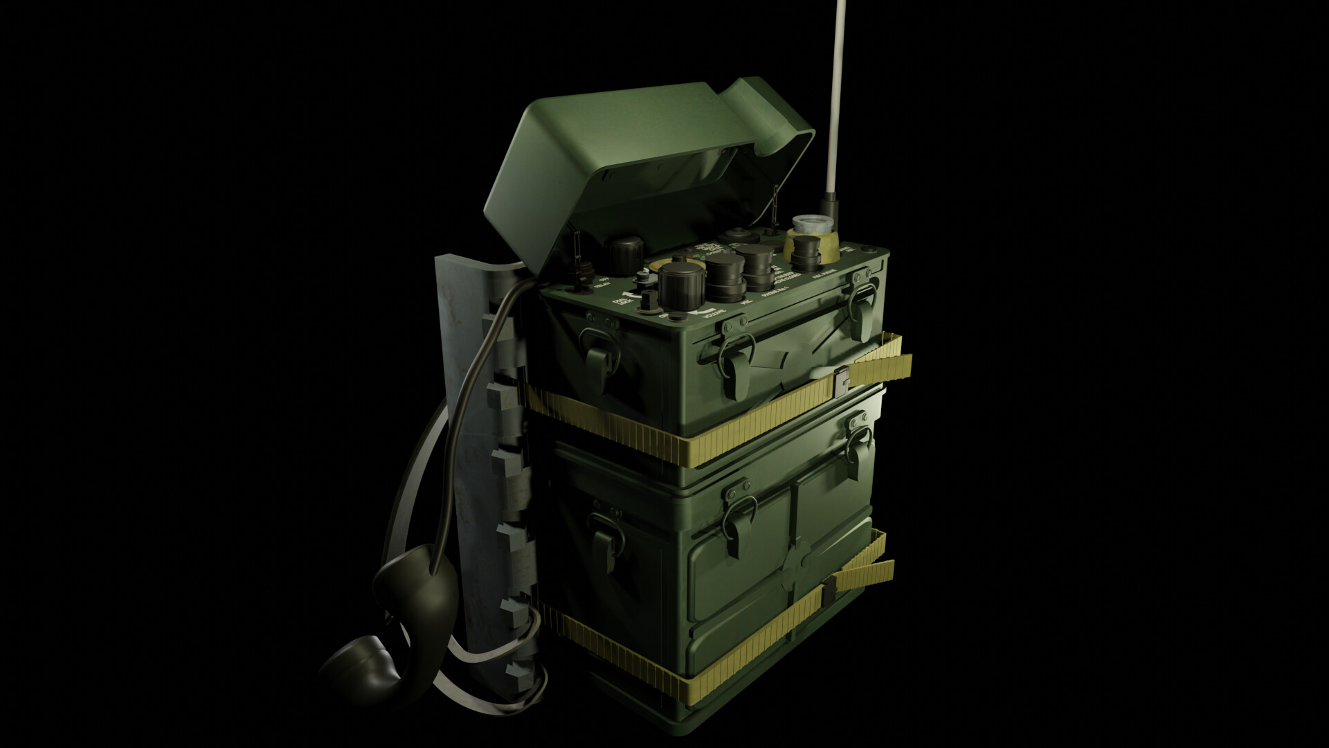 ArtStation - Scr 300 Radio Set