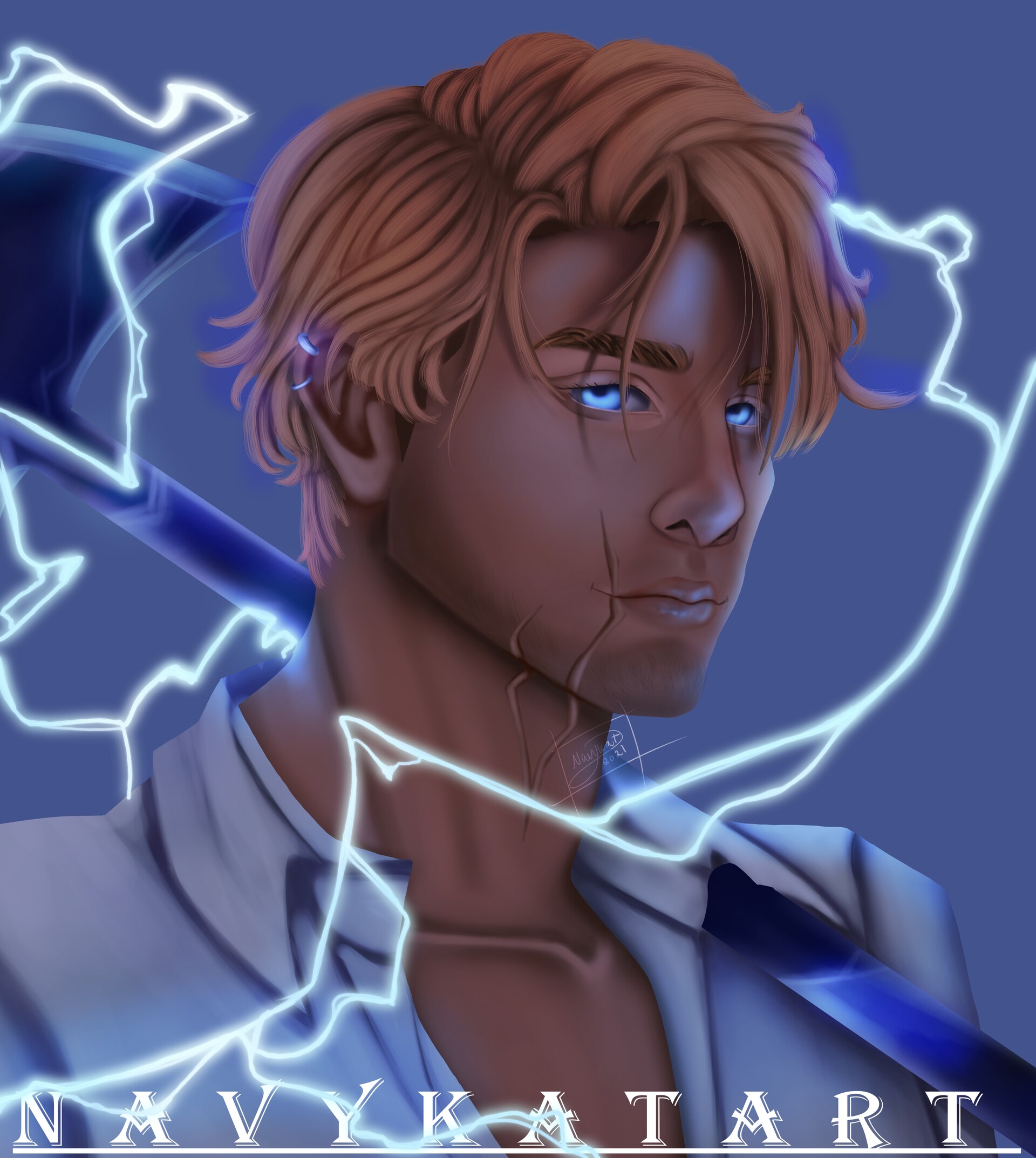 ArtStation - lightning beast, kat