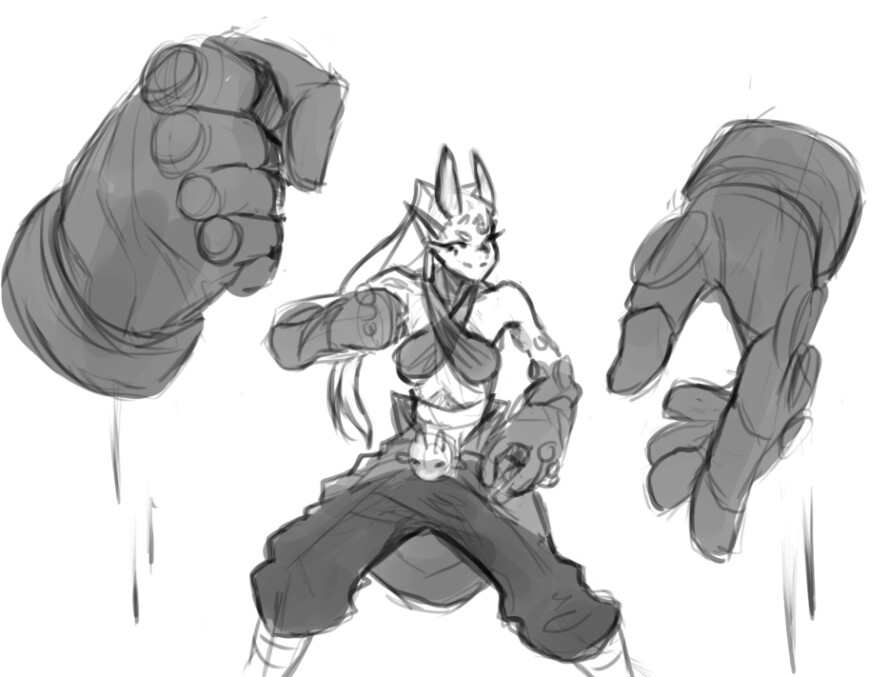 Eric Epichkin - Ashes to Embers character sketches