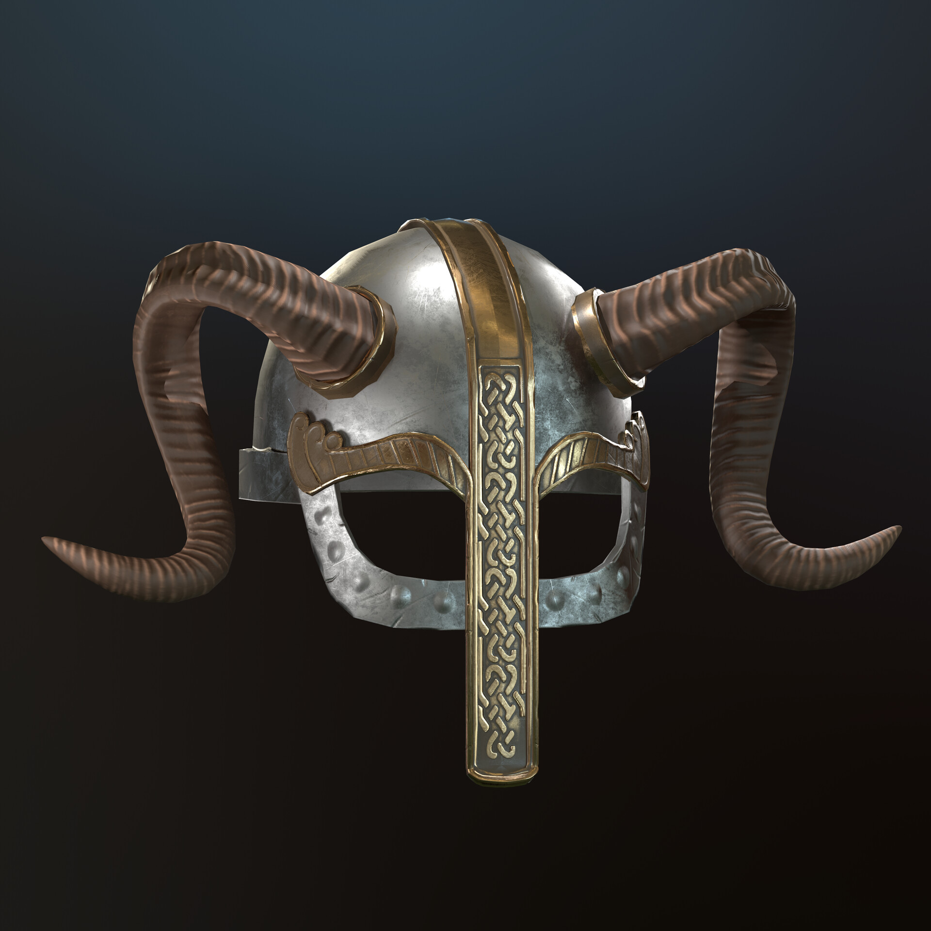 ArtStation - Horns helmet