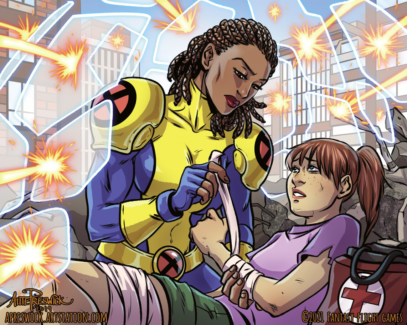 Allie Preswick Art - X-Men Mutant Insurrection: Cecilia Reyes
