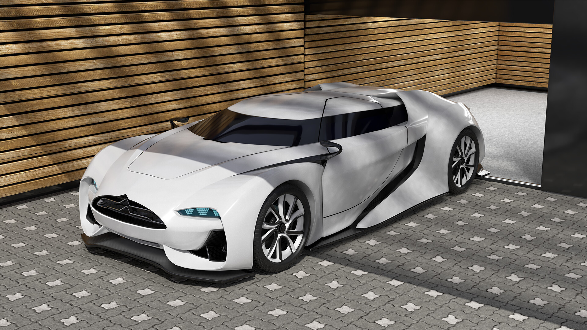 ArtStation - Citroen GT 2008