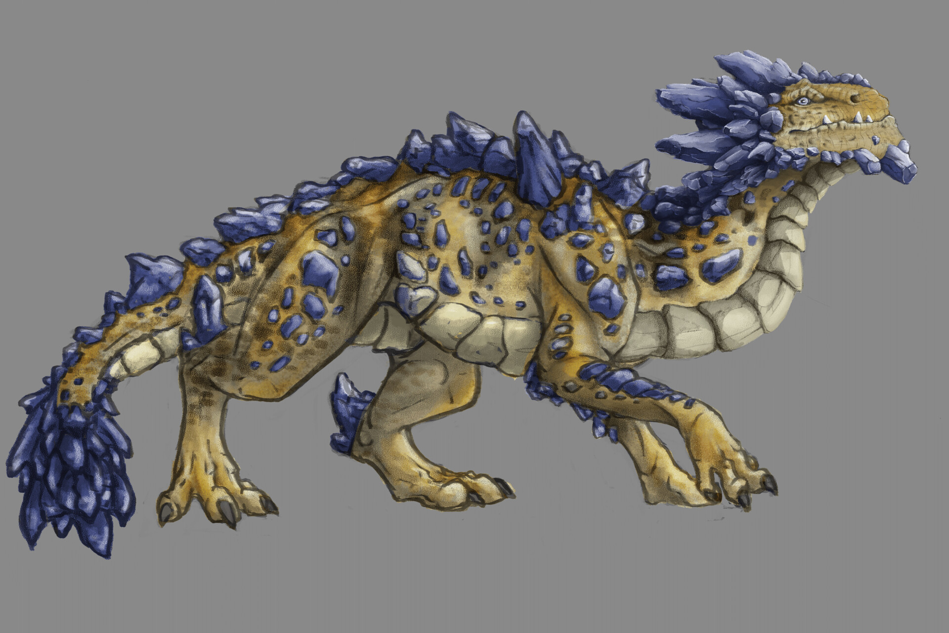 ArtStation - Crystal Drake WIP