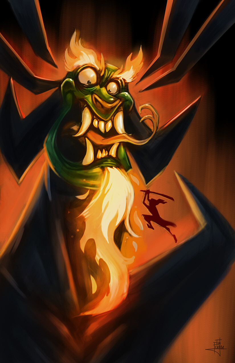 ArtStation - The End of Aku