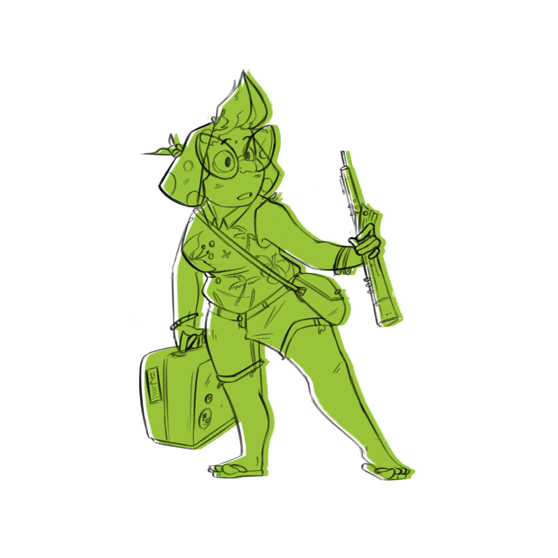 ArtStation - Frannie Character Design