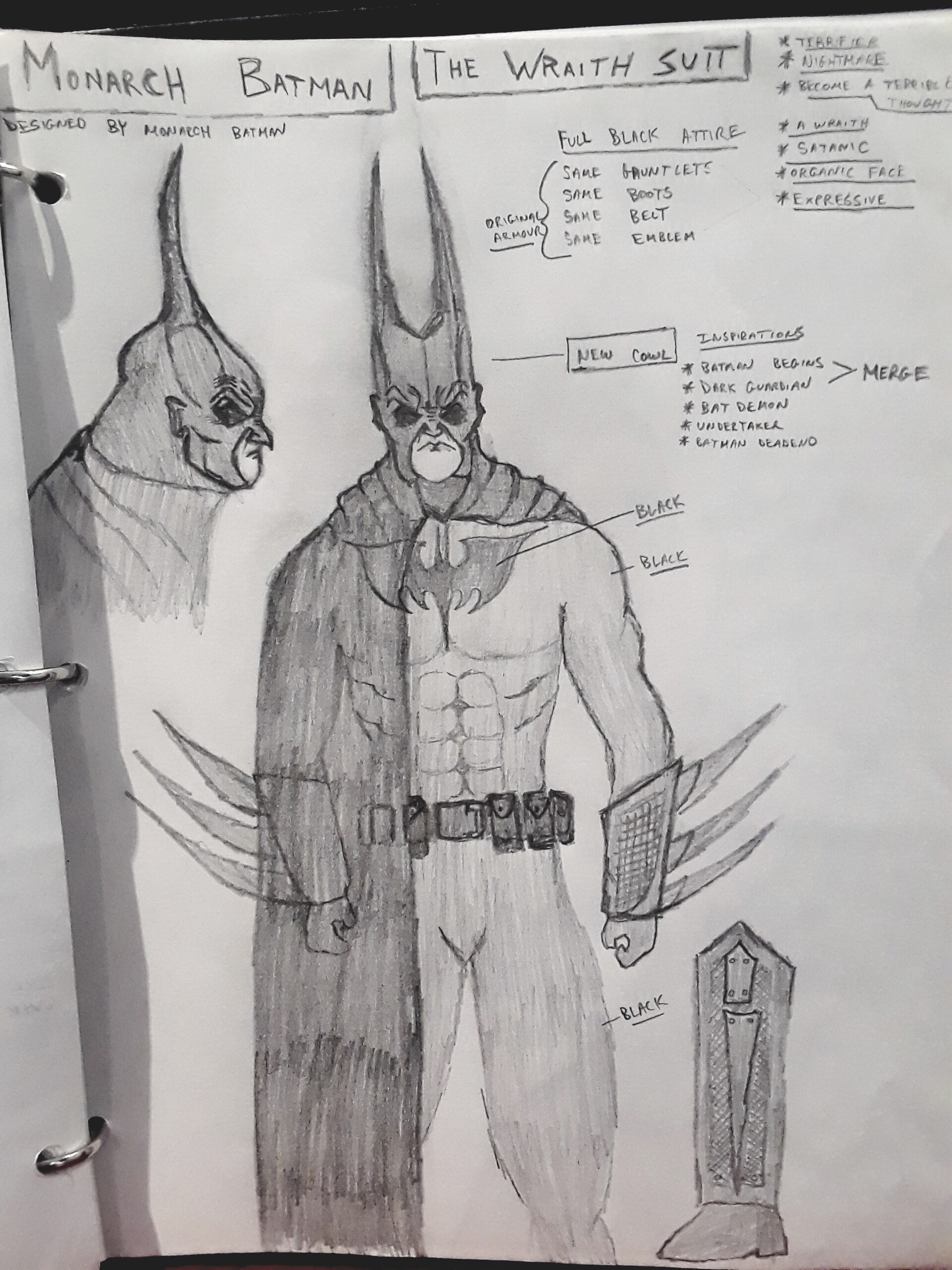 ArtStation - Monarch Batsuit 2nd Version (The Wraith)