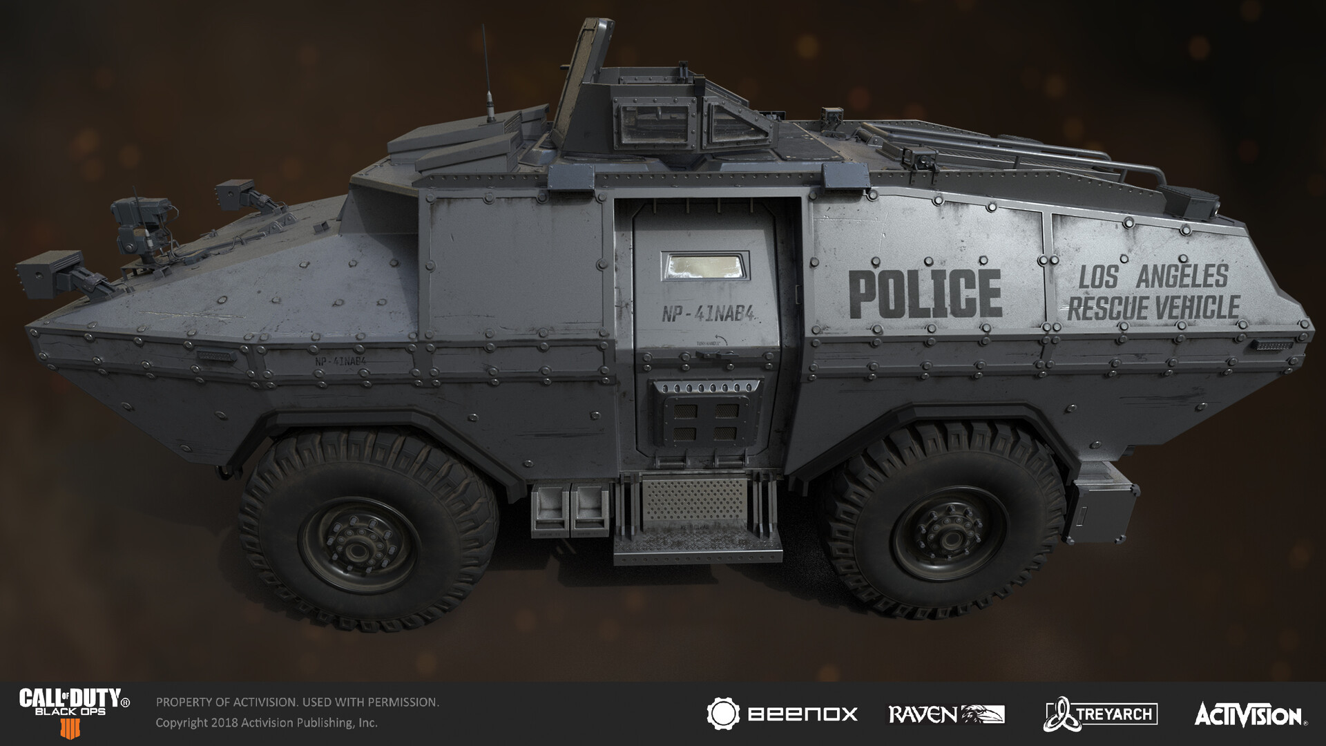 Armored Police Car