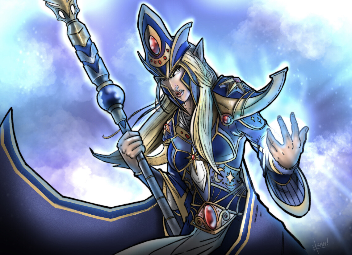 ArtStation - Archmage Zaelnicki - Warhammer