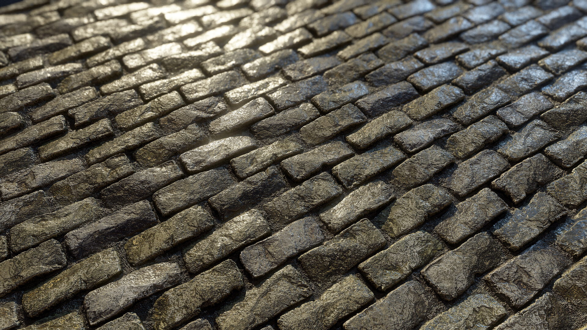 Junliang Zhang - Cobblestone - Substance Designer 2020