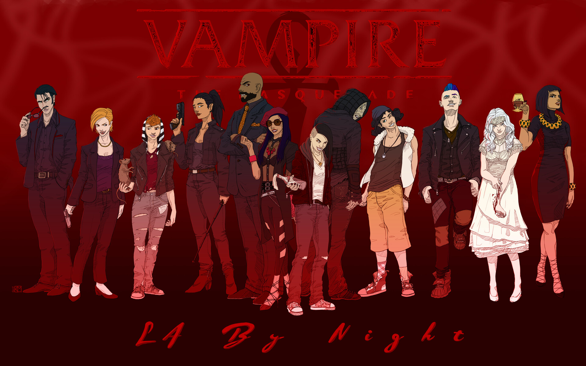 ArtStation - LA by Night Season 1 Lineup