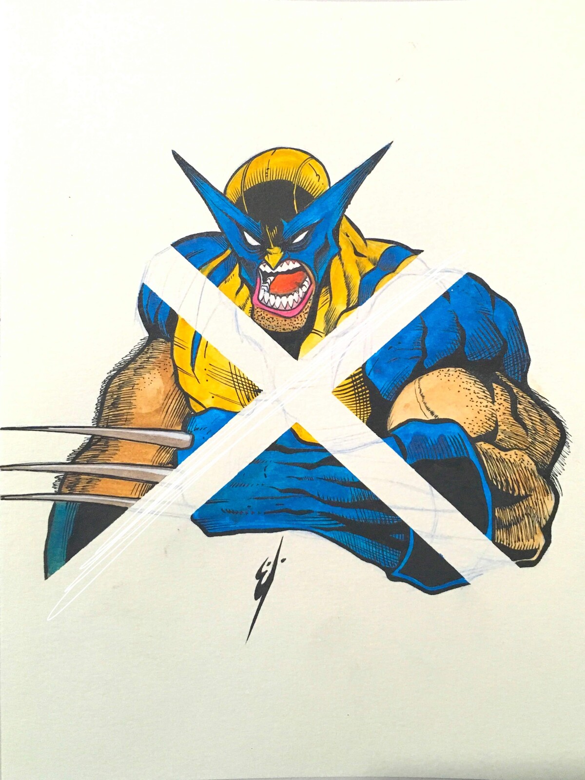 ESTRELLA ⭐️ ARTE - Wolverine