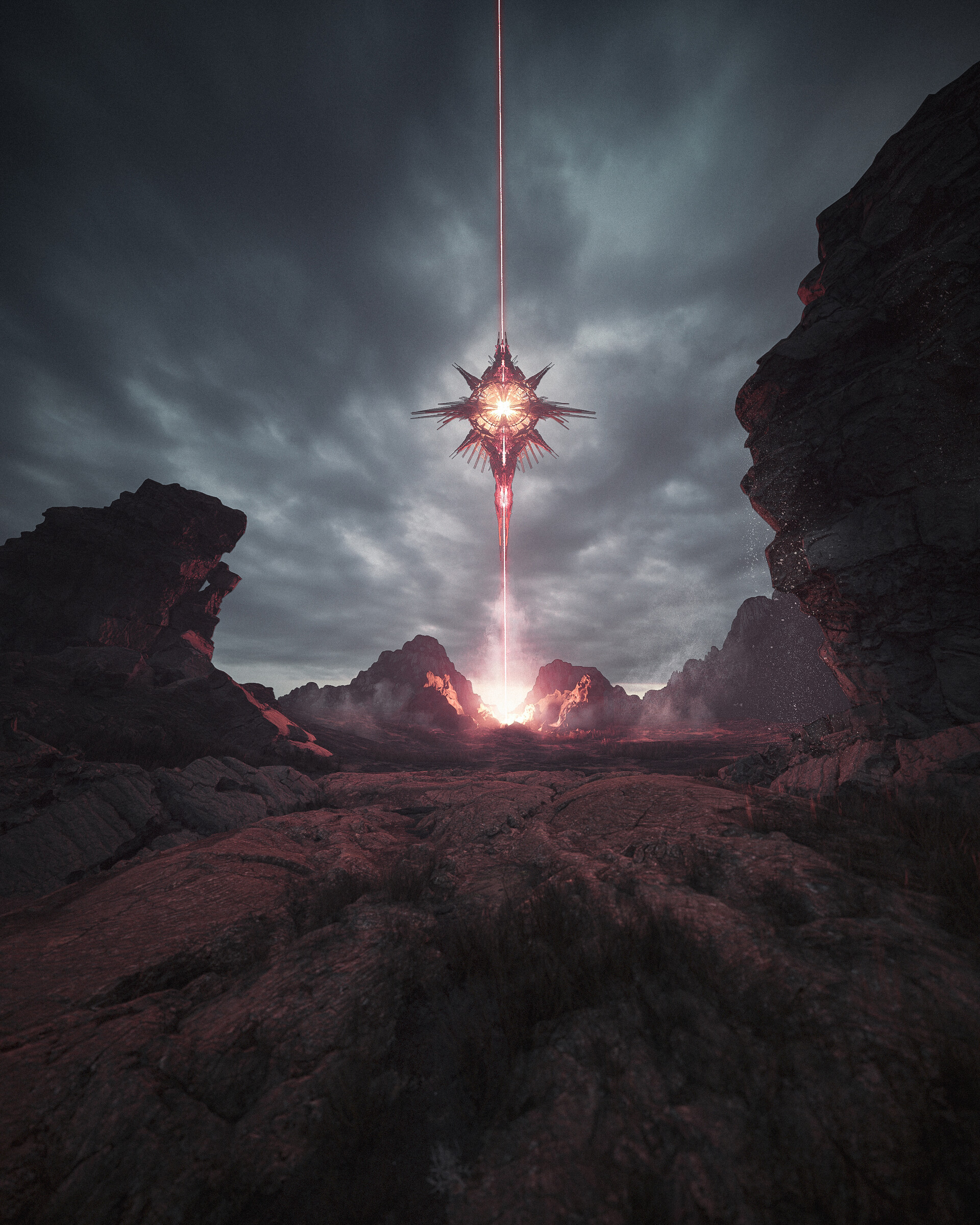 ArtStation - Alien Ship