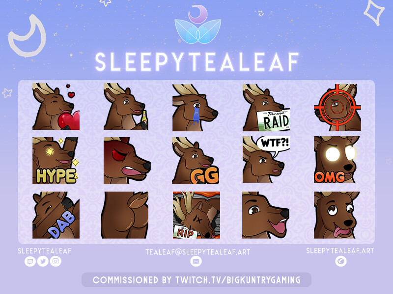 ArtStation - Deer Emotes