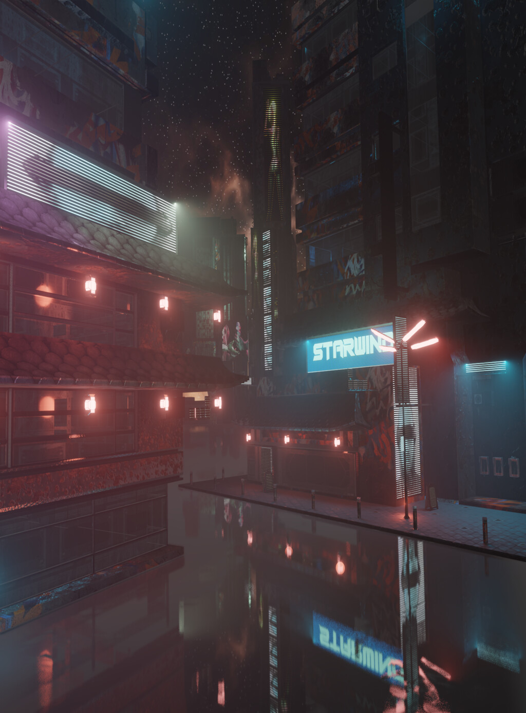 ArtStation - cyberpunk concept art