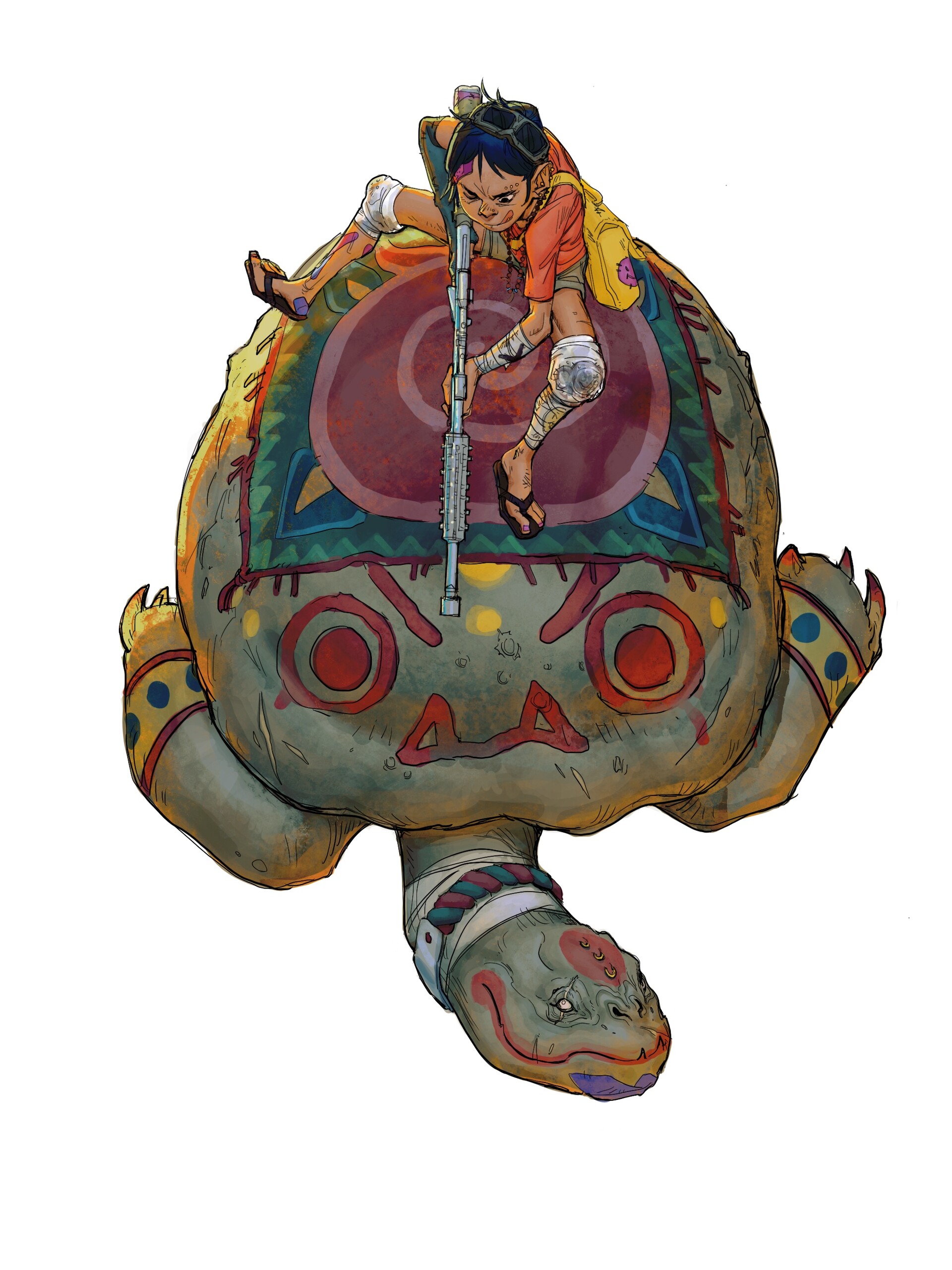 ArtStation - turtle warrior