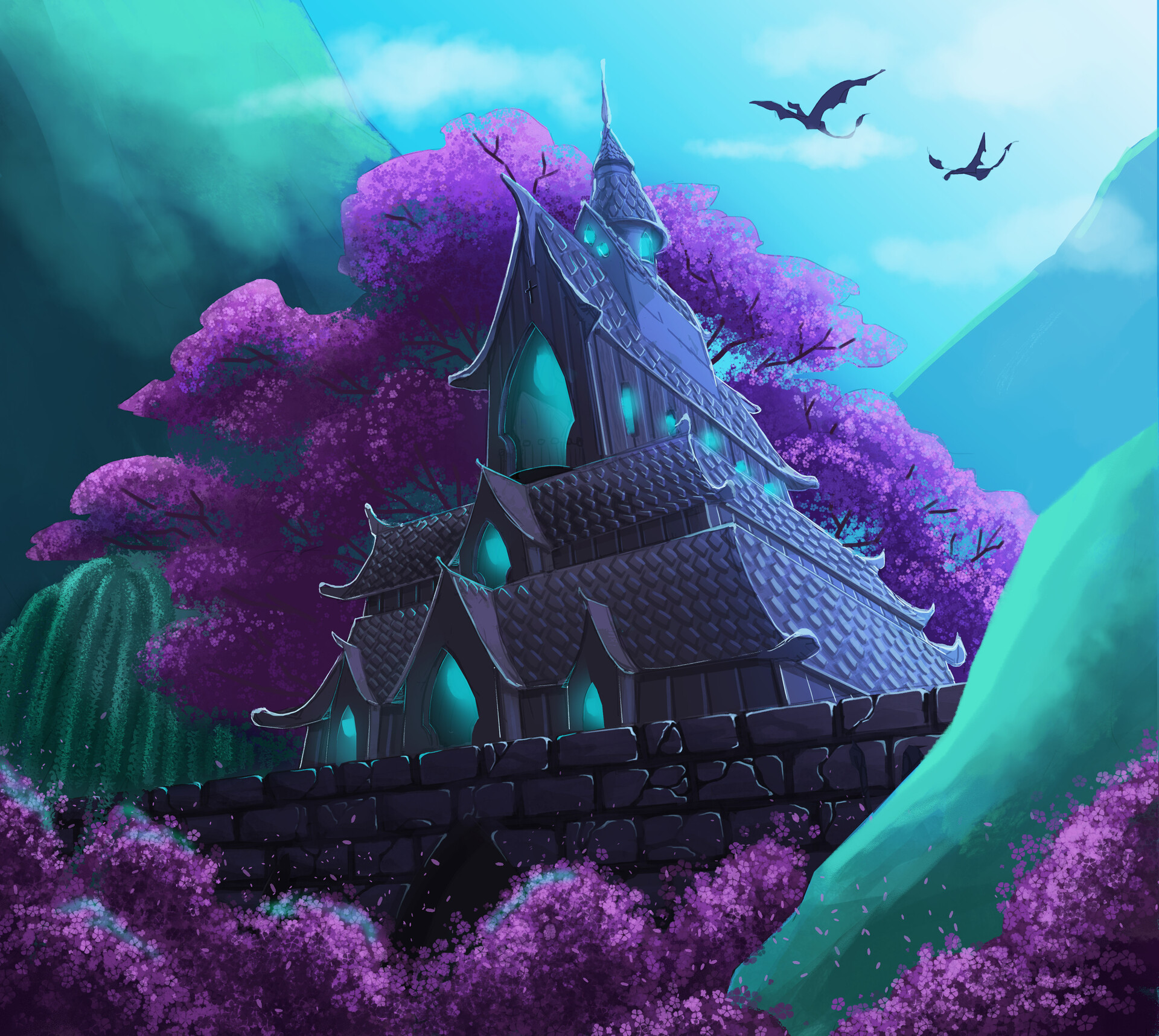 ArtStation - Fey Church