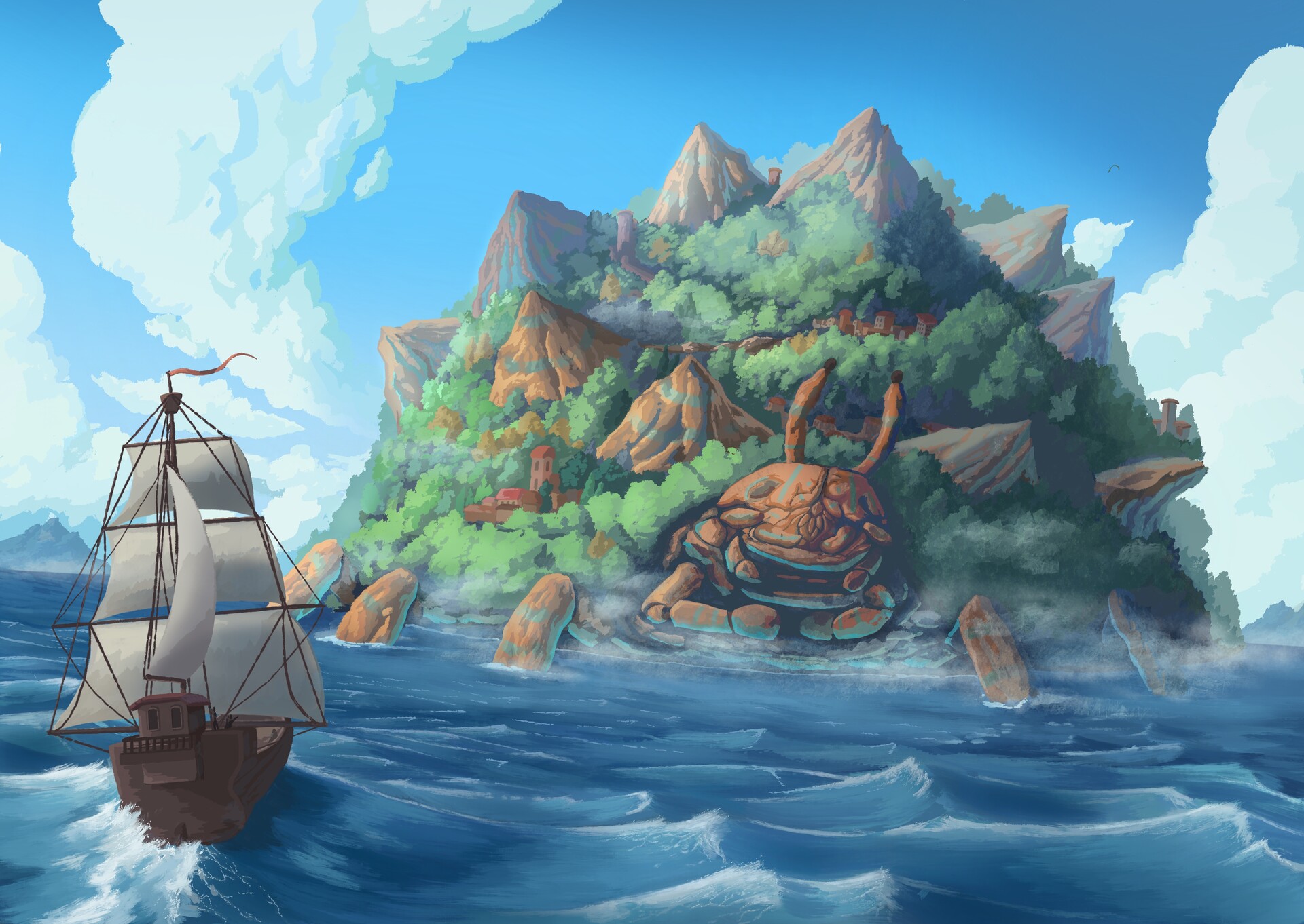 ArtStation - The Reshi Isles: Tai-na