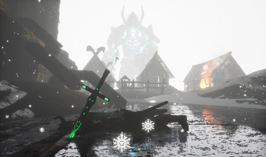 ArtStation - A cold foggy knight