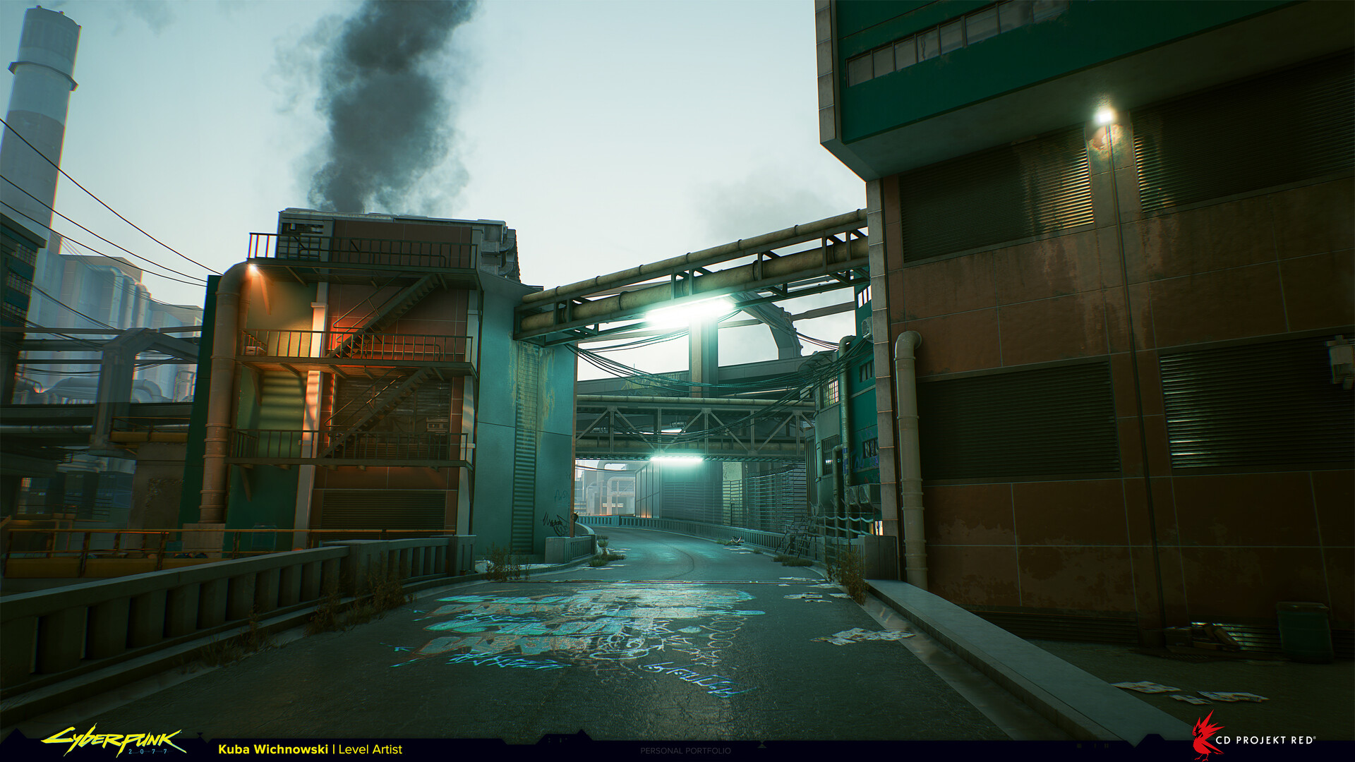 Kuba Wichnowski - All Foods Factory & North Industrial - Cyberpunk 2077