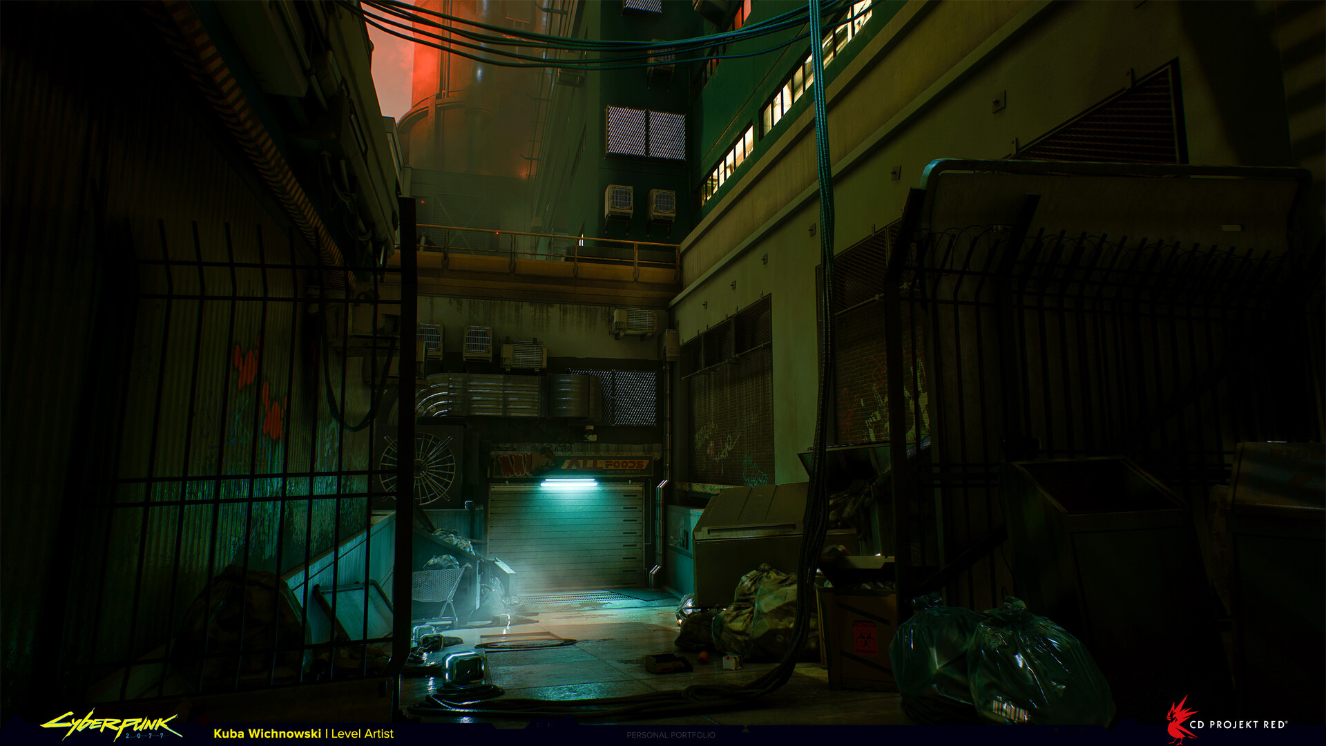 Kuba Wichnowski - All Foods Factory & North Industrial - Cyberpunk 2077