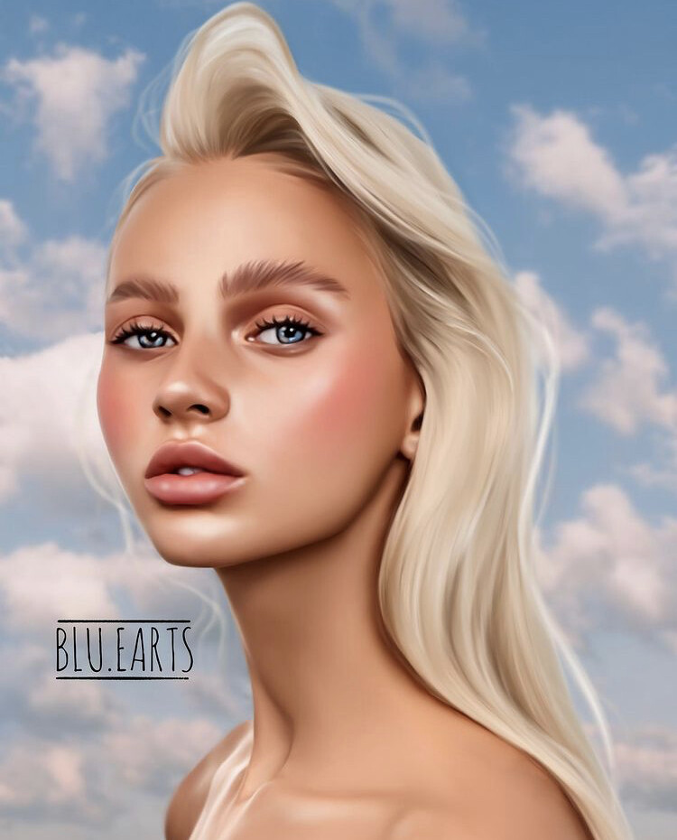 ArtStation - Realistic Woman Portrait