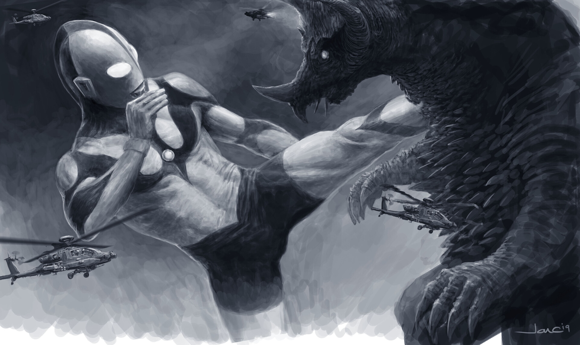 ArtStation - Muay Thai Ultraman