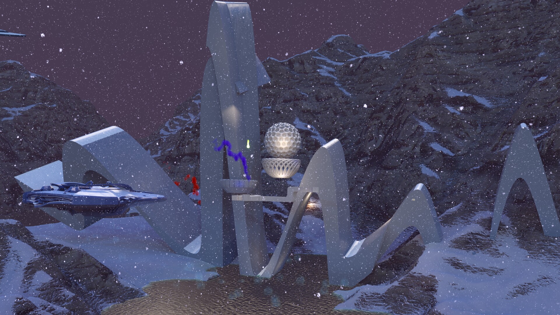 ArtStation - AllatRa Sign Inspired Concept Art Centre Planet Space