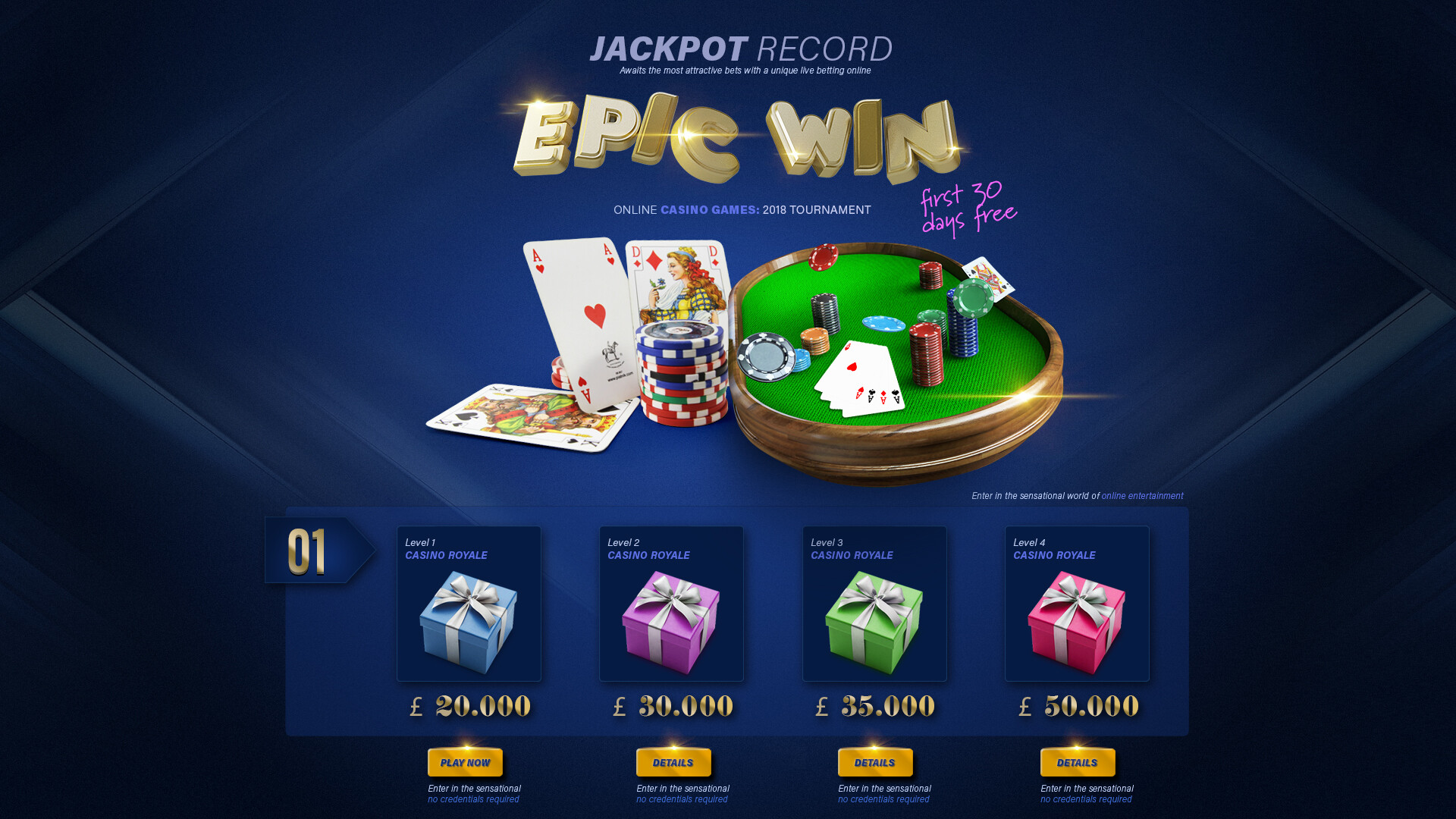 ArtStation - Online Casion UI concept