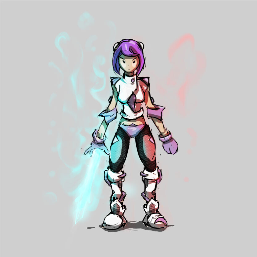 ArtStation - Hazel Dazzle Concept Art